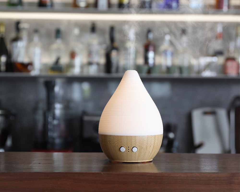 Mila-Wooden Base Portable Electric Ultrasonic Art Diffuser | MOZZIN ...